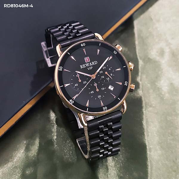 RELOJ REWARD METÁLICO CRONOGRAFO HOMBRE RD81046M-4